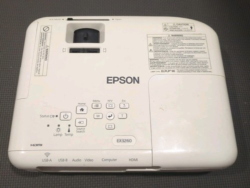 Epson EX3260 800x600 SVGA 3,300 Lumens LCD Projector w Carrying Case ...