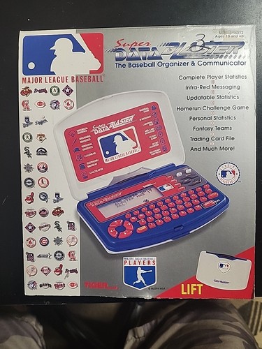 Tiger Electronics MLB Baseball Game Super Data Blaster RARE 1995 ...