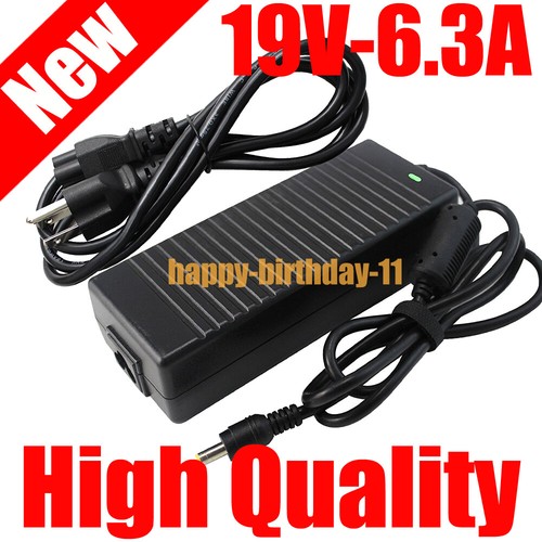 19V 6.32A AC Adapter Laptop Battery Charger for ASUS G73 G73S G73SW G74 ...