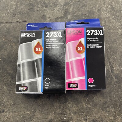 Epson 273XL Black High Capacity 2x more prints Ink Cartridge Genuin EXP ...