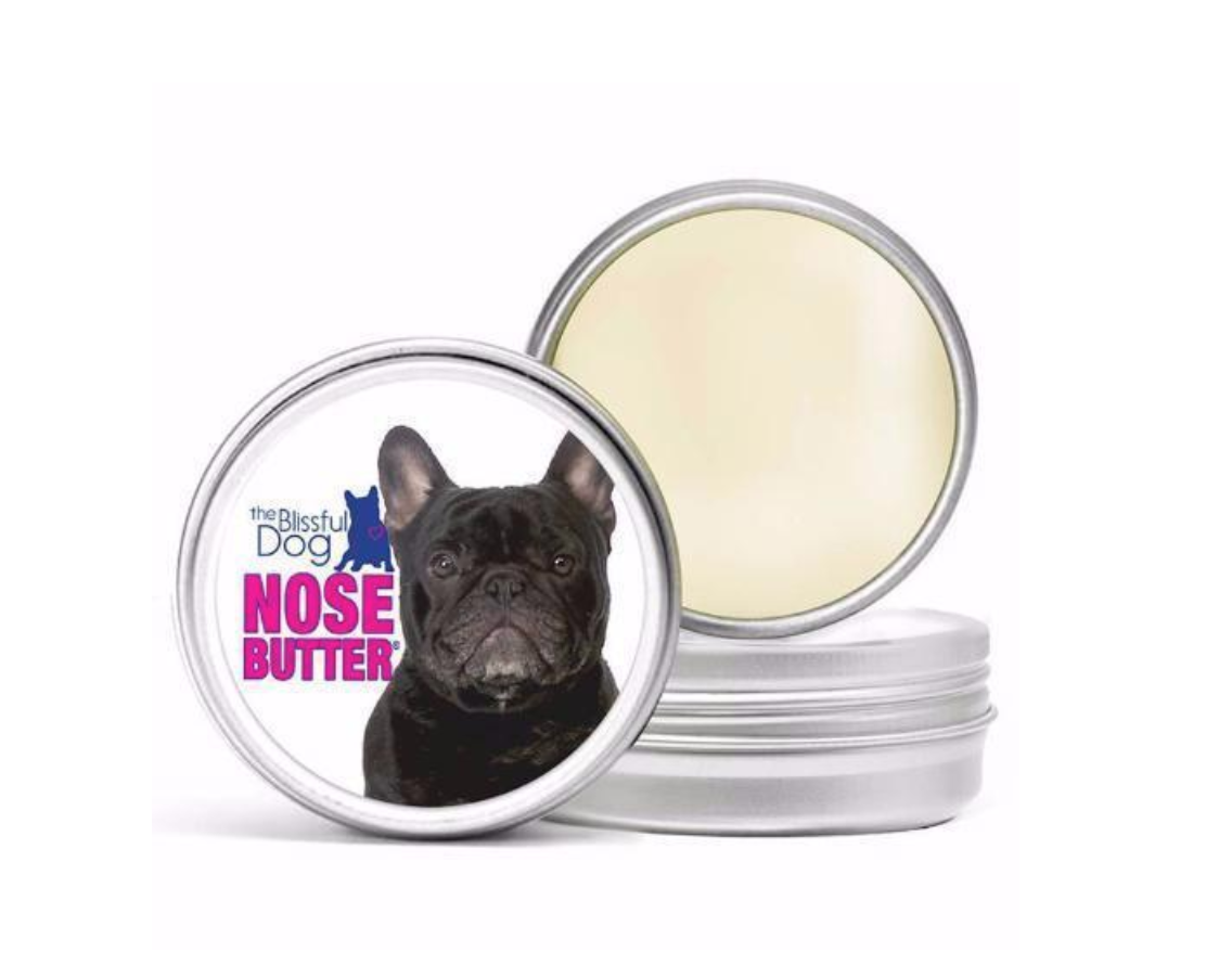 French Bulldog Blissful Dog Frenchie Nose Butter Tin Rough Dry Crusty ...