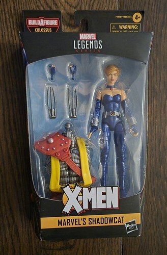 Hasbro Marvel Legends Series X-Men Shadowcat 6" Action Figure Build-A ...