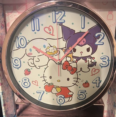 NEW Nib Hello Kitty & Friends Table Top Clock Analog Battery Operated ...