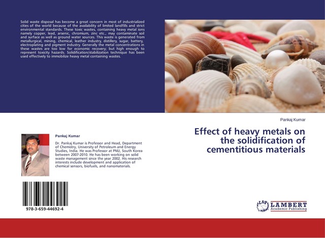 Effect of Heavy Metals On The Solidification of Cementitious Materials ...