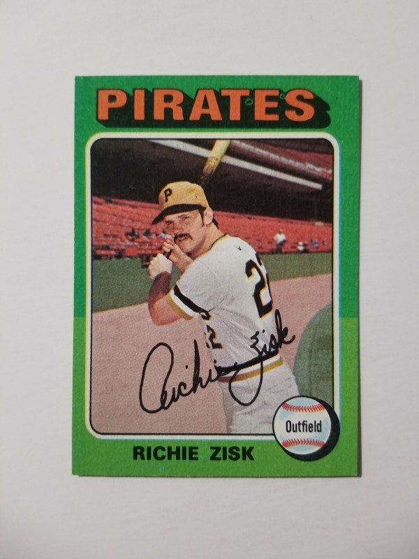 RICHIE ZISK 1975 TOPPS BASEBALL CARD #77 PITTSBURGH PIRATES | eBay