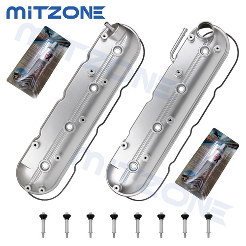 2x Valve Cover Set for 99-08 Chevy Silverado Suburban Camaro GMC Sierra ...