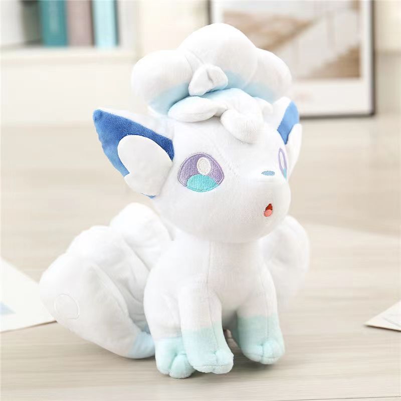 Alolan Vulpix Plush Soft Teddy Bear Stuffed Toy Kids Sun Moon Kid Xmas ...