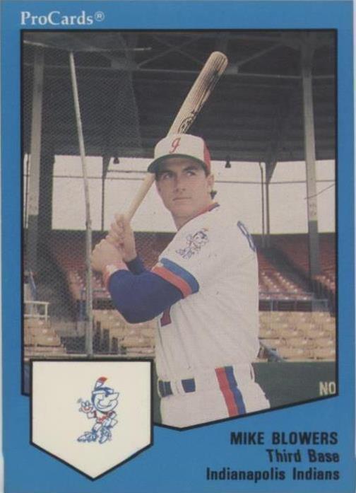 1989 ProCards Triple A - Mike Blowers #1221 (RC) for sale online | eBay