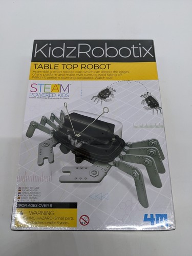 4M Kidzrobotix Table Top Robot Toys New Sealed Box STEAM Powered Kids ...