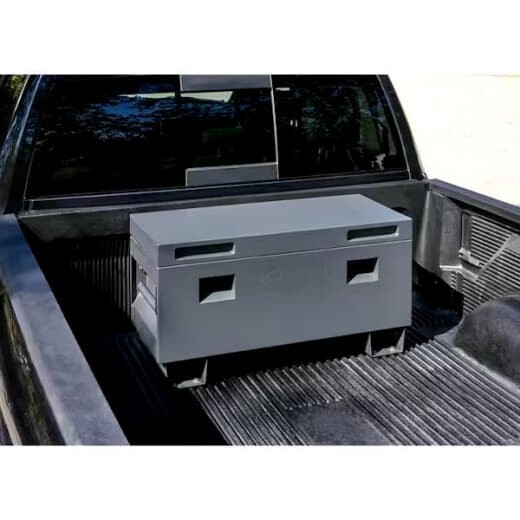 Job Site Box Trinity Gray 36 in Carrying Handles Truck Bed Proof ...
