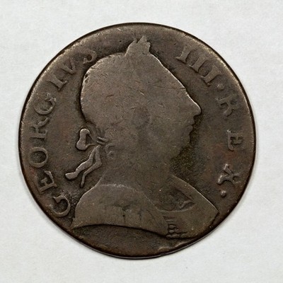 1775 Great Britain Colonial Half Penny - George III | eBay