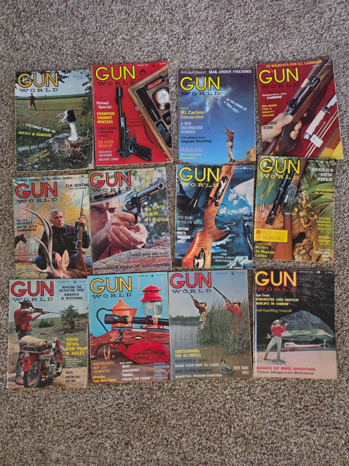 Gun World Magazine. 12 issues from 1964 | eBay