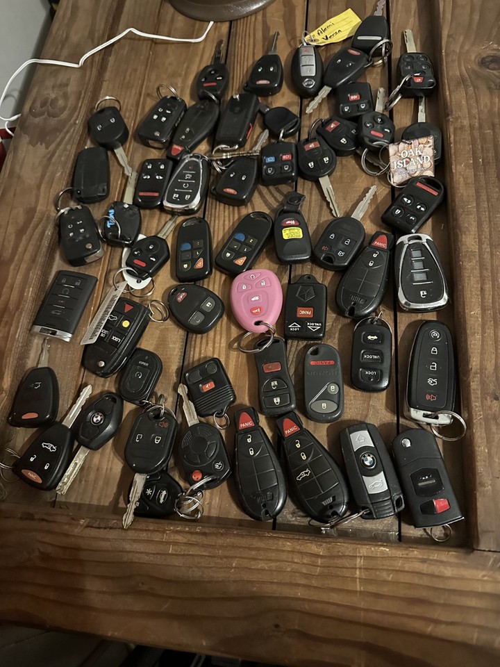 Assorted Car Key Fobs Lot for Various Vehicles Used Good Condition | eBay
