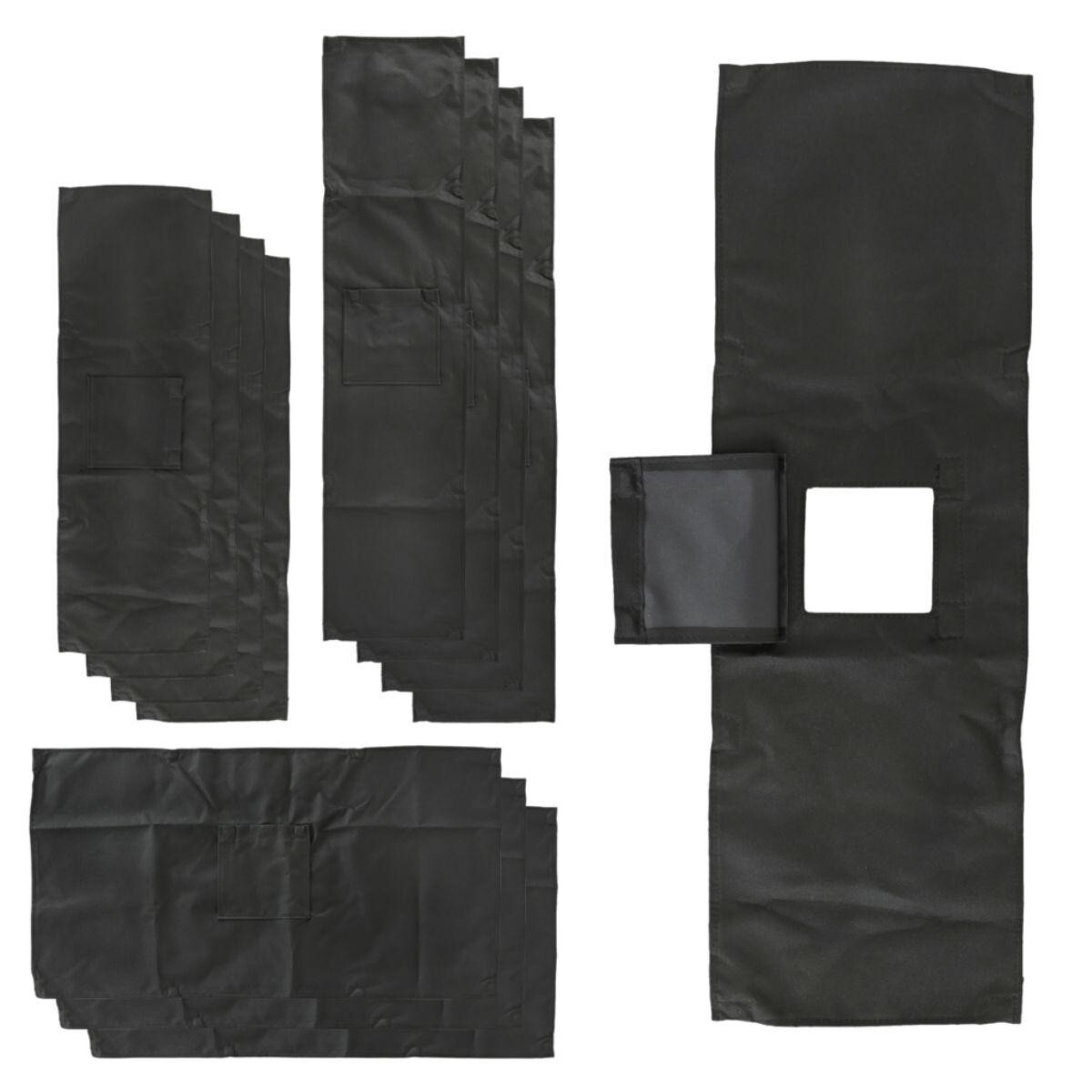 Muddy Universal Box Blind Magnetic Curtain Kit Black MUD-BBA002 Hawk ...