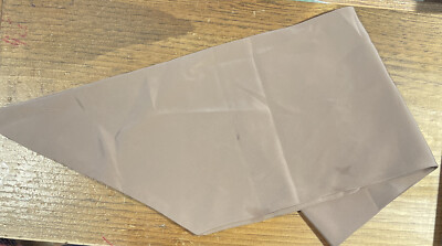 Tan Solid Color Neck Scarf With Angled Ends | eBay