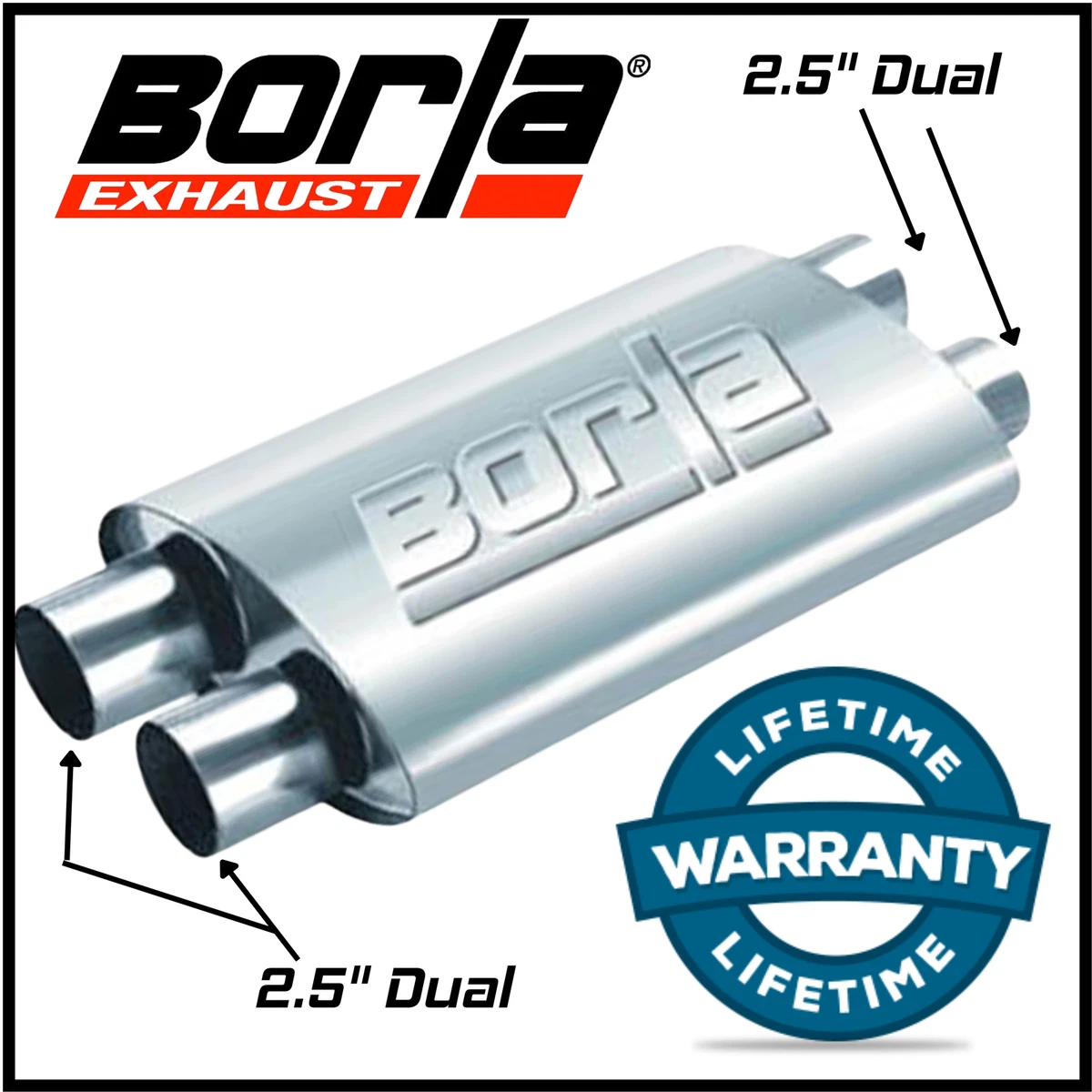 Borla Muffler Design