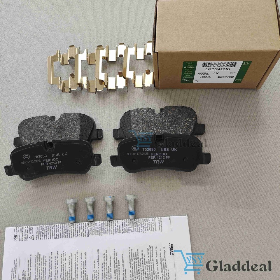 Genuine Rear Brake Pads For Land Rover LR134696 Discovery 4 & Range ...