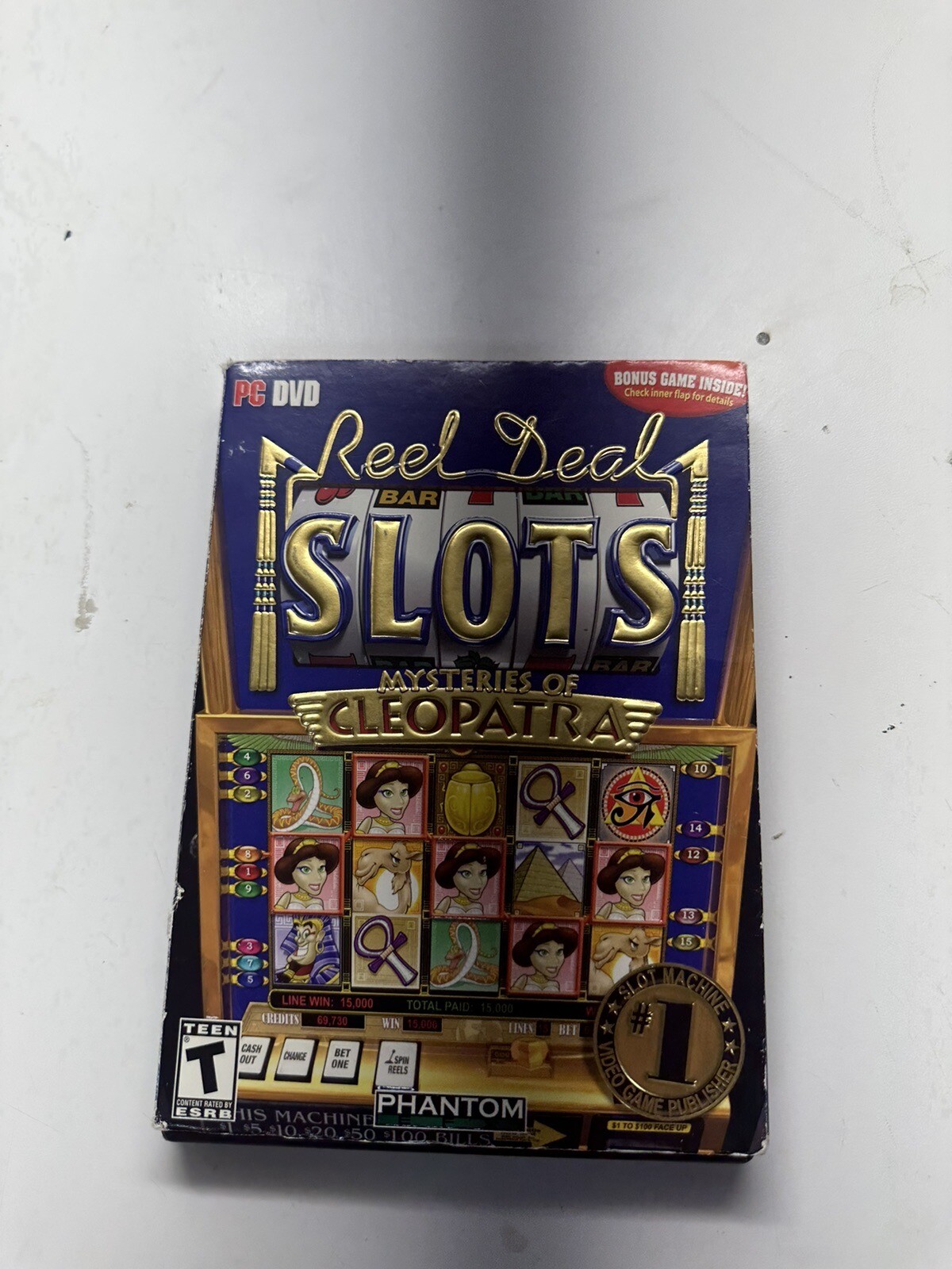 Reel Deal Slots Mysteries Of Cleopatra Pc Game | eBay