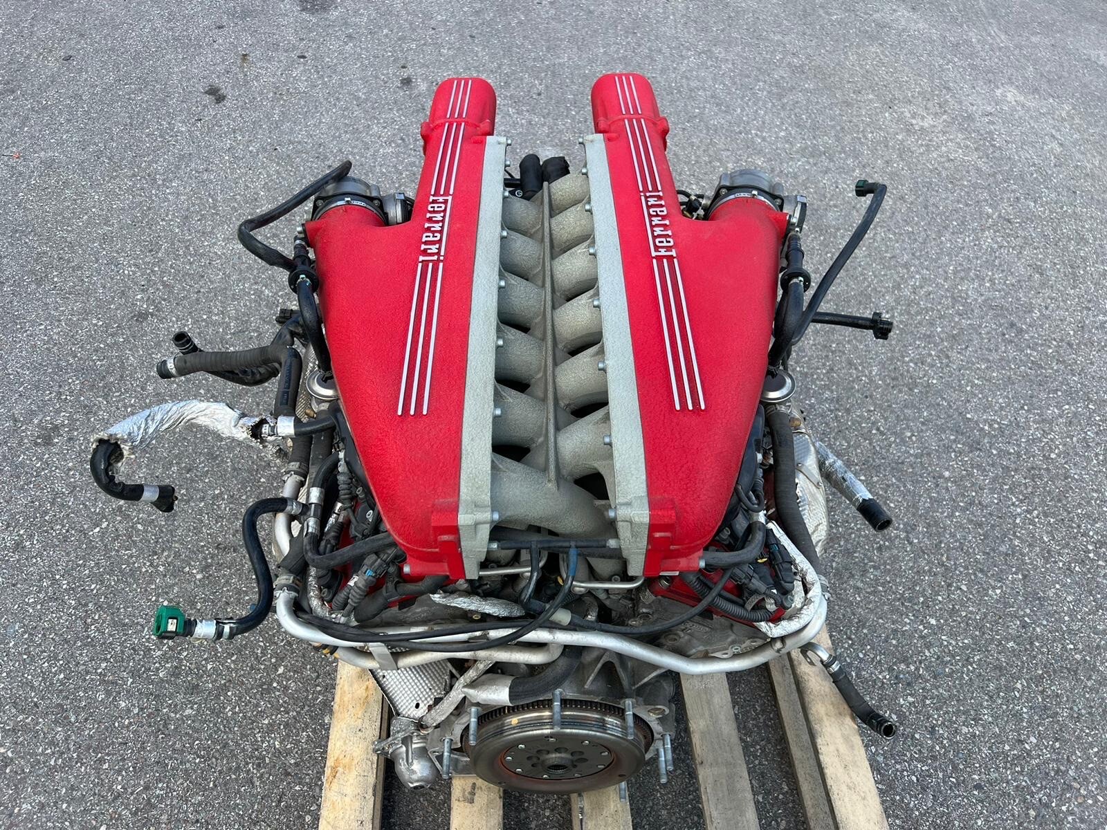 12-17 FERRARI F12 BERLINETTA 2015 F140FC V12 730HP COMPLETE ENGINE F140 ...