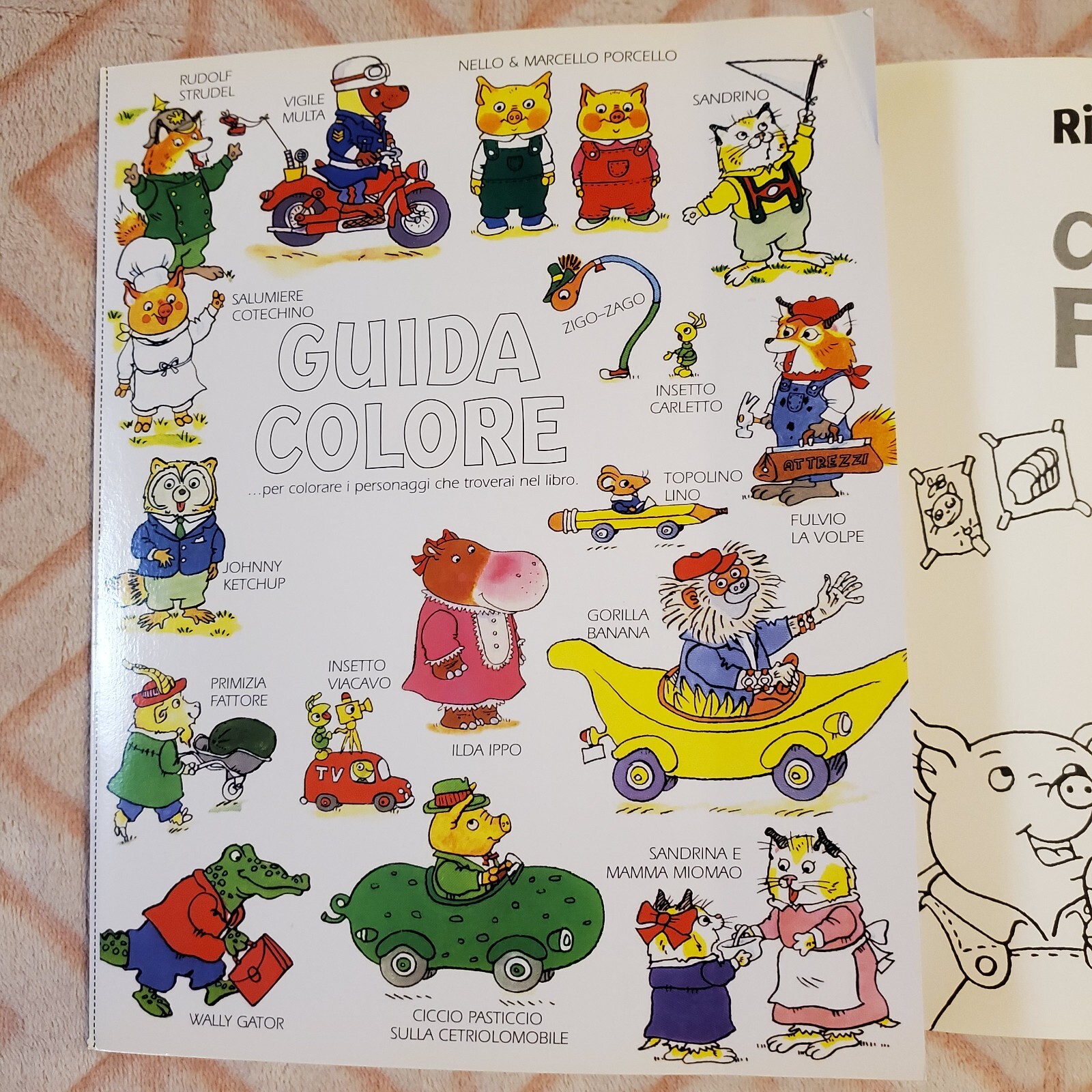 Richard Scarry Che Cosa Faccio Oggi ITALIAN UNMARKED SC book Mondadori ...