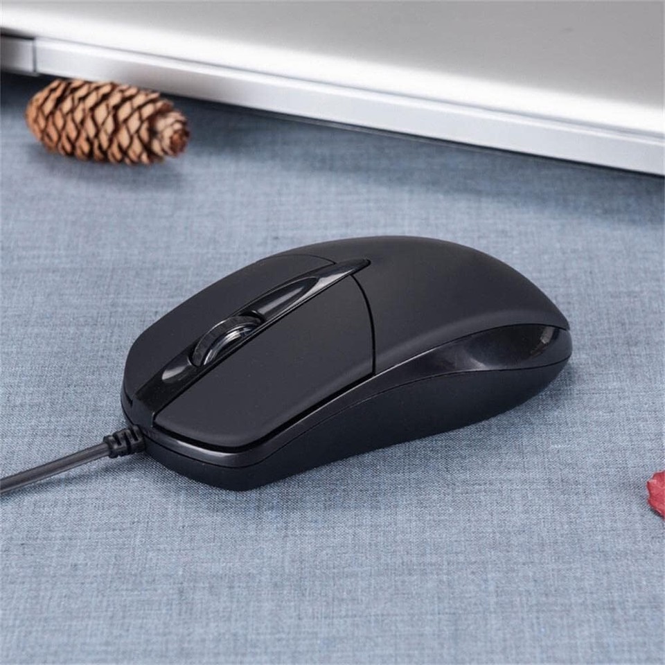 6 x Wired 2.0 Optical Scroll Wheel Mouse for PC Laptop Notebook Desktop ...