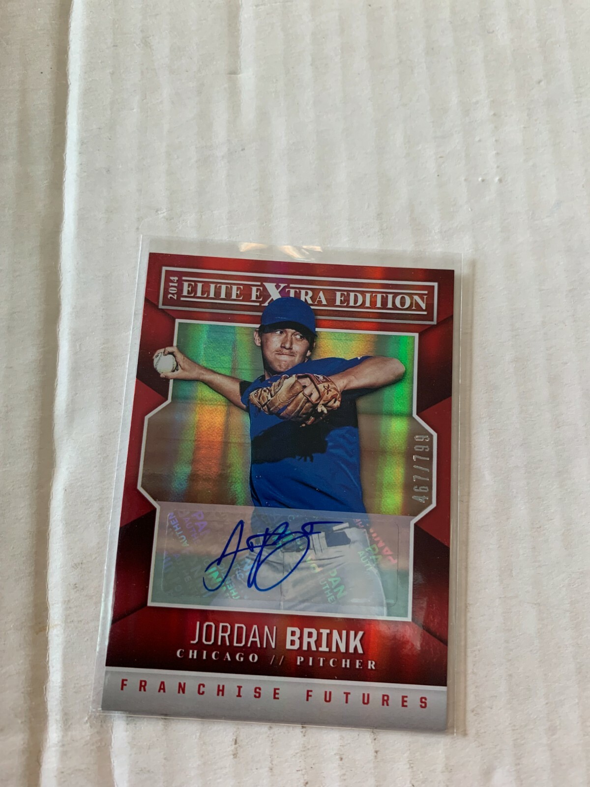 Jordan Brink 2014 Elite Extra Edition Auto Card #17 Serial #467/799 | eBay