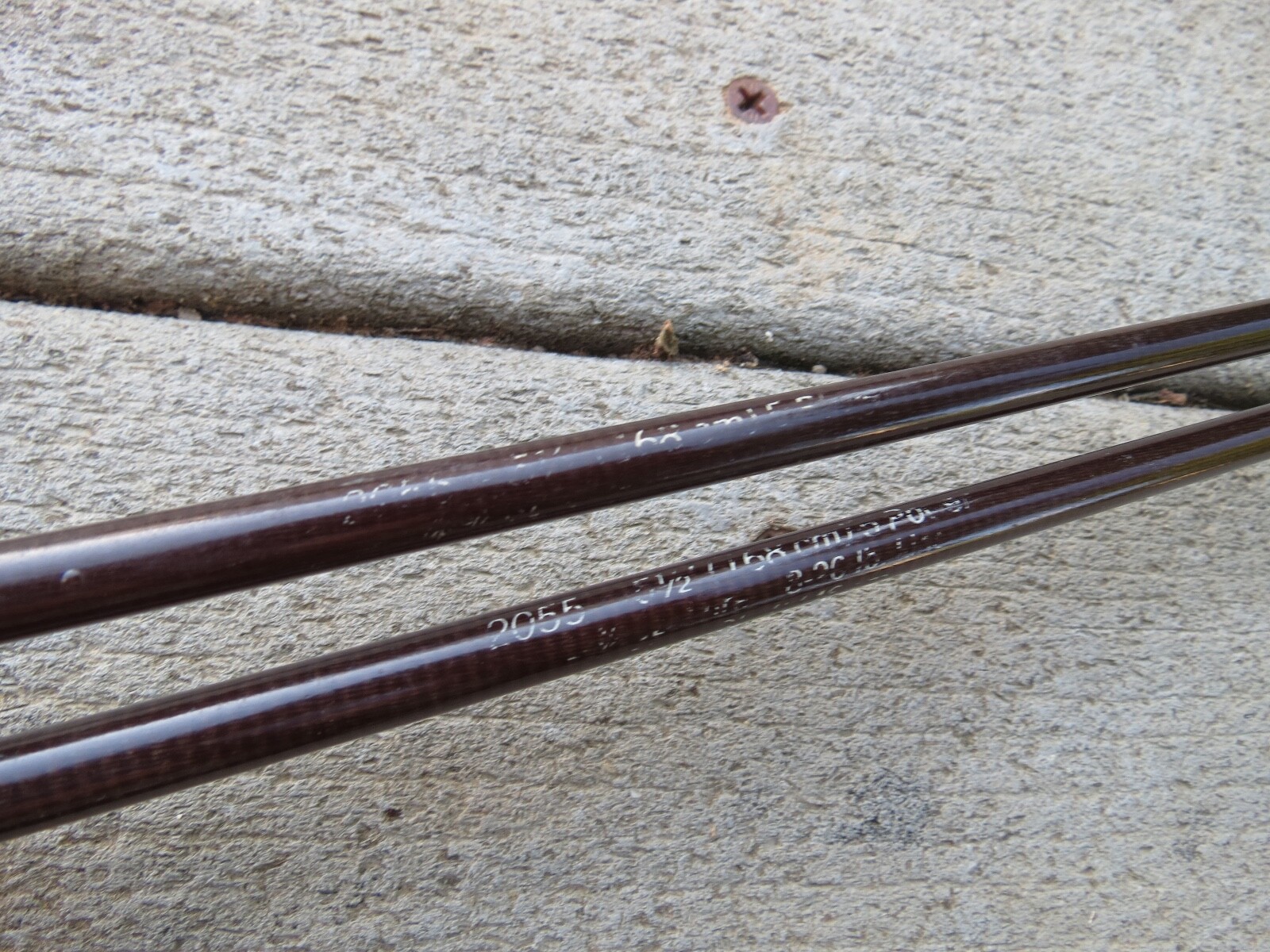 Fenwick Fenglass Lunker Stick mod. 2055 Casting fishing rods (lot#13350 ...
