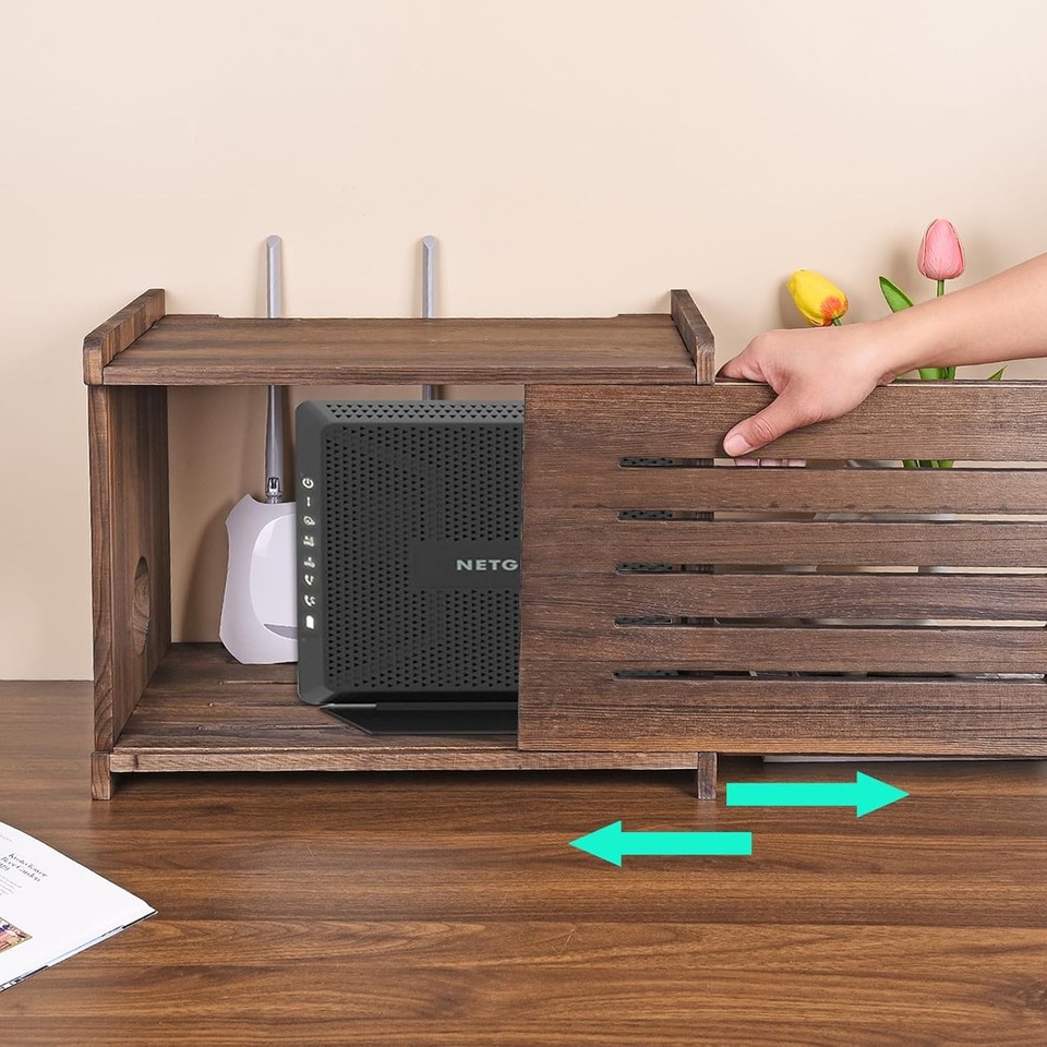 Router Shelf Projector Shelf Projector Stand Router Storage Box Modem ...