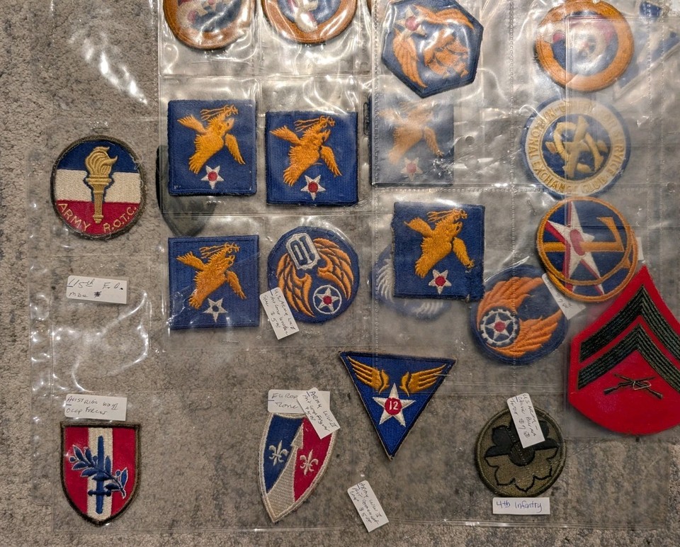 Giant Lot of 70+ Vintage US Military and Foreign Military Patches | eBay