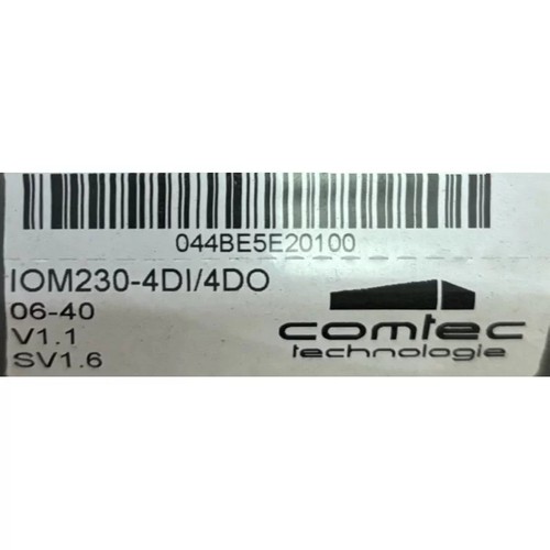 Comtec Acelia IOM230-4DI/4DO V1.1/SV1.6 Control Module | eBay