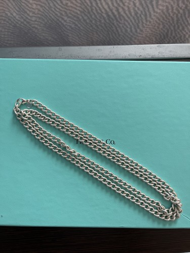 Authentic Vintage Retired Tiffany&Co. 925 Large Link Long Chain ...