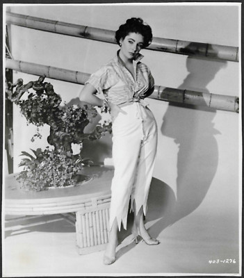 ELIZABETH TAYLOR VINTAGE ORIGINAL PHOTO HOLLYWOOD ACTRESS STUNNING SEXY ...