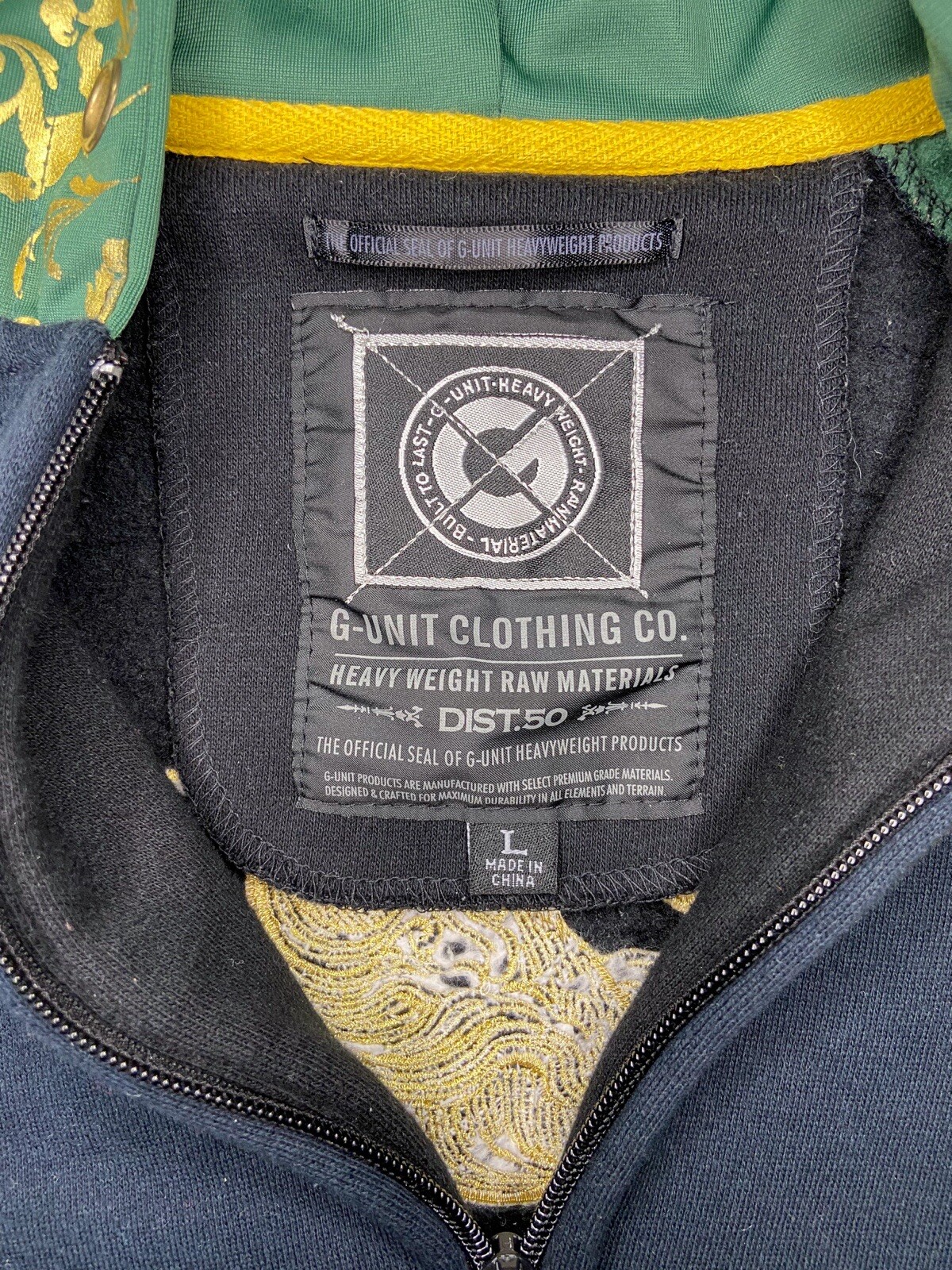 Vintage G-Unit Clothing Co Hoodie Y2K Hip Hop Gentlem… - Gem