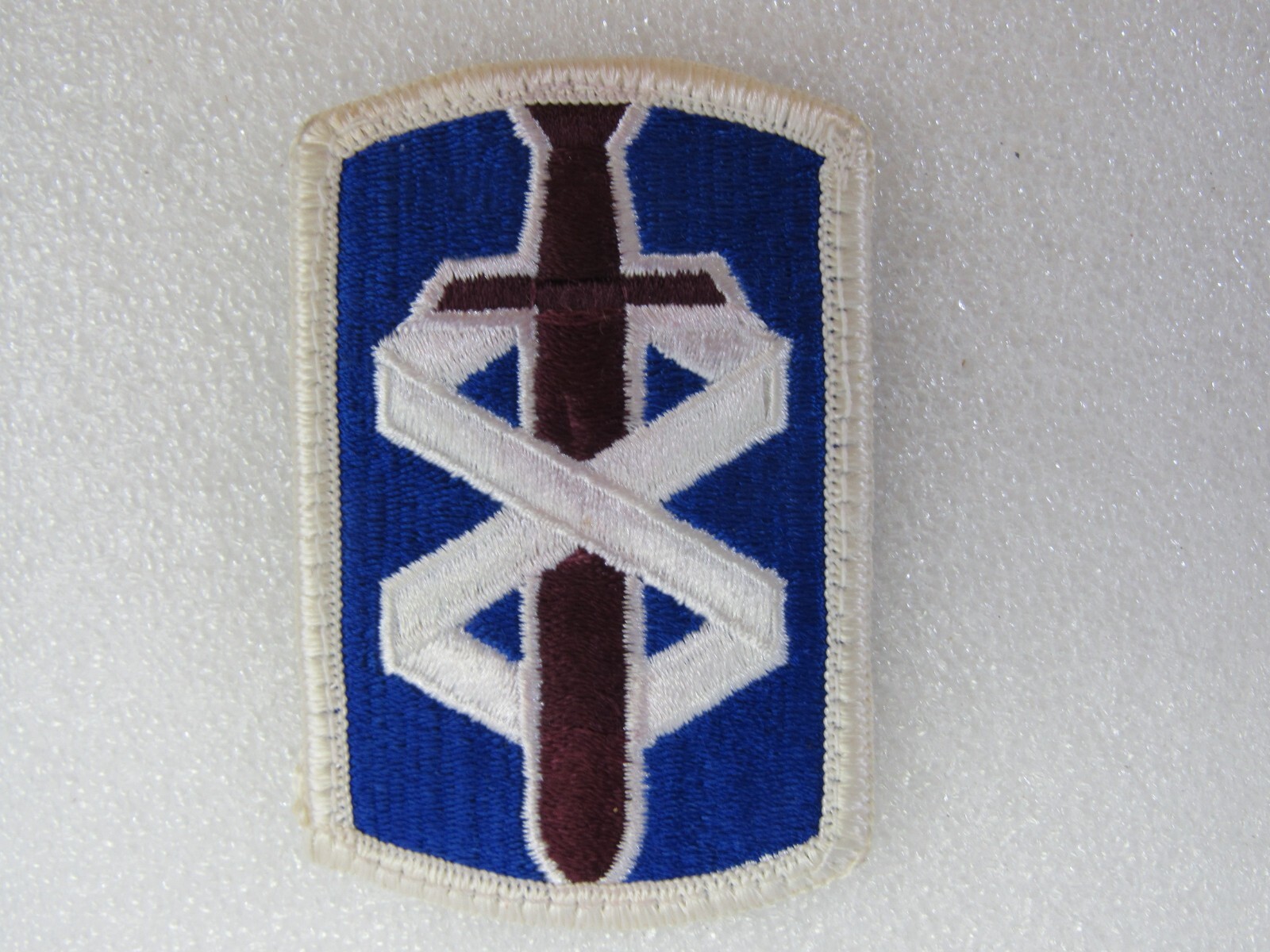 US Army 18th Medical Brigade Full Color Sew On Shoulder Patch Insignia ...