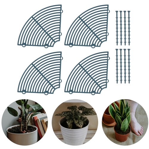Flower Pot Protective Mesh Cover Plant Grid Covers for Indoor Plants ...