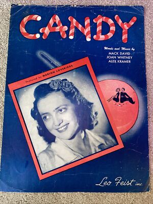 1944 CANDY sheet music MARION LOVERIDGE by David,Whitney Kramer | eBay