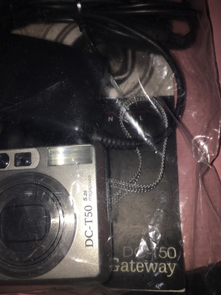 Gateway DC-T50 5.2 MP Digital Camera - Silver 827103006384| eBay