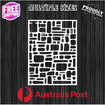Geometric Pattern Reusable Stencil Template Modern DIY Craft, Wall Art ...