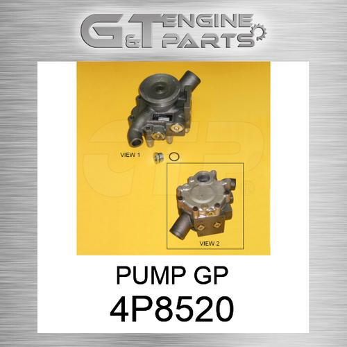 4P8520 PUMP WATER (9y5250,4p3683) fits CATERPILLAR (NEW AFTERMARKET) | eBay