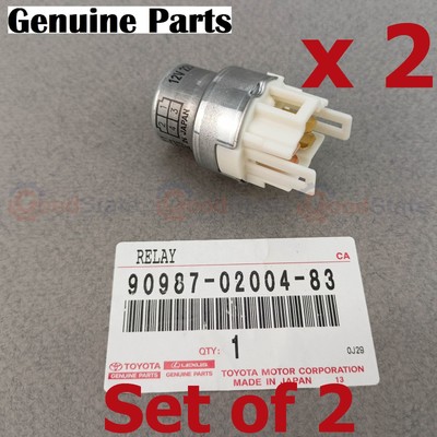 Genuine Prado VZJ95 VZJ90 RZJ95 RZJ90 KZJ95 KZJ90 Relay White Body x2 ...