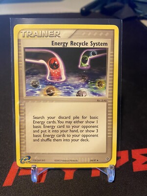 Energy Recycle System 84/97 Trainer EX Dragon Pokemon Card LP | eBay