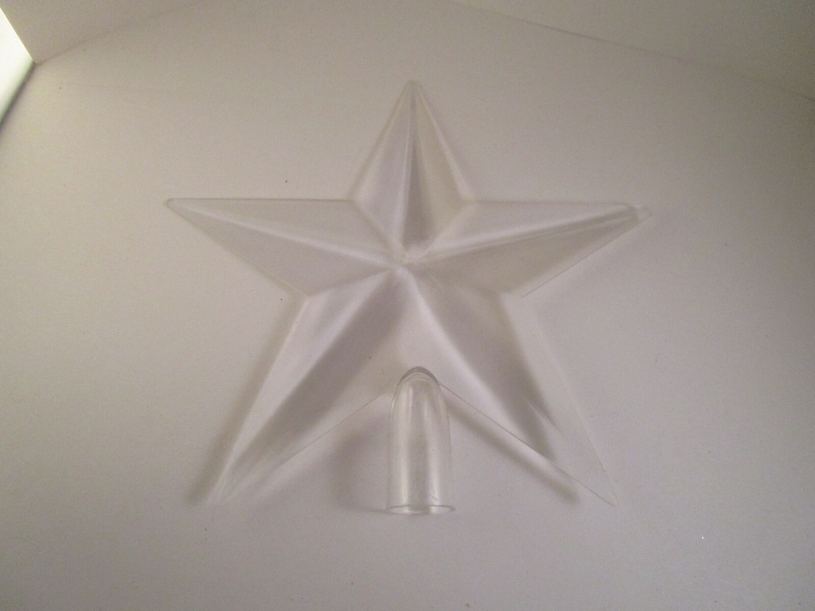 Vintage Plastic Star Christmas Tree Topper | eBay