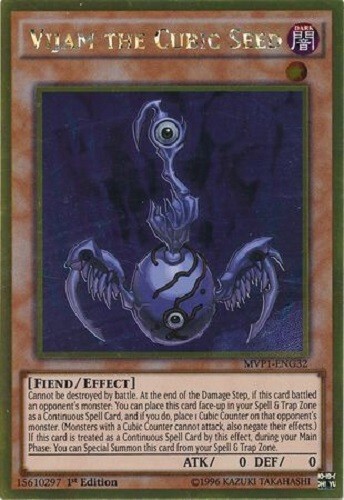 Yugioh - Vijam the Cubic Seed - 1st Edition - Ultra Rare - Free ...