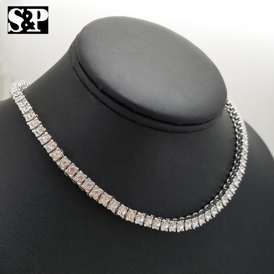 Hip Hop 69 & Jigsaw pendant & 18" Full Iced Cuban & 1 ROW DIAMOND ...