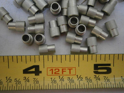 Amatom 9505B-A-091-17 Swage Spacers #2 5/32 Round x 1/8 Aluminum Lot of ...