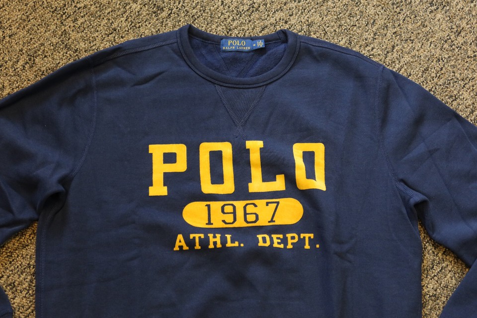 ~ SAMPLE ~ Polo Ralph Lauren Men's Polo Athletic Dept Sweatshirt ...
