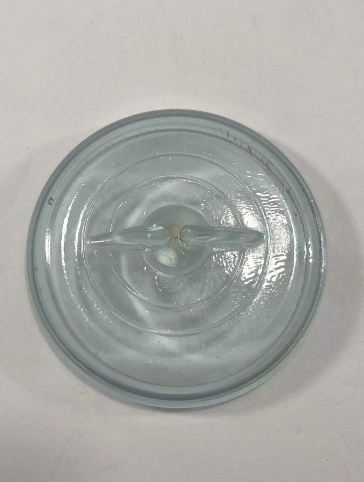Vintage Pale / Light Aqua / Blue Glass Fruit Jar Lid - Standard Size | eBay