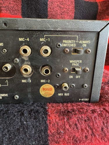 Realistic MPA-100 Solid State P A Amplifier Amp! | eBay
