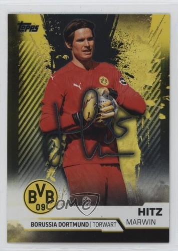 2020-21 Topps BVB Borussia Dortmund Mega Tin - Marwin Hitz #6 Yellow ...