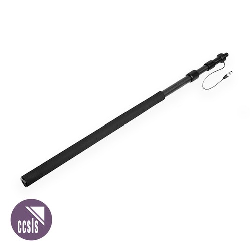 Boya BP25 3-Section Carbon Fibre Boom Pole with XLR Cable & Carry Bag ...